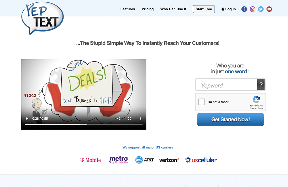 YepText Review: Pros, Cons, Core Features and How It Works?
