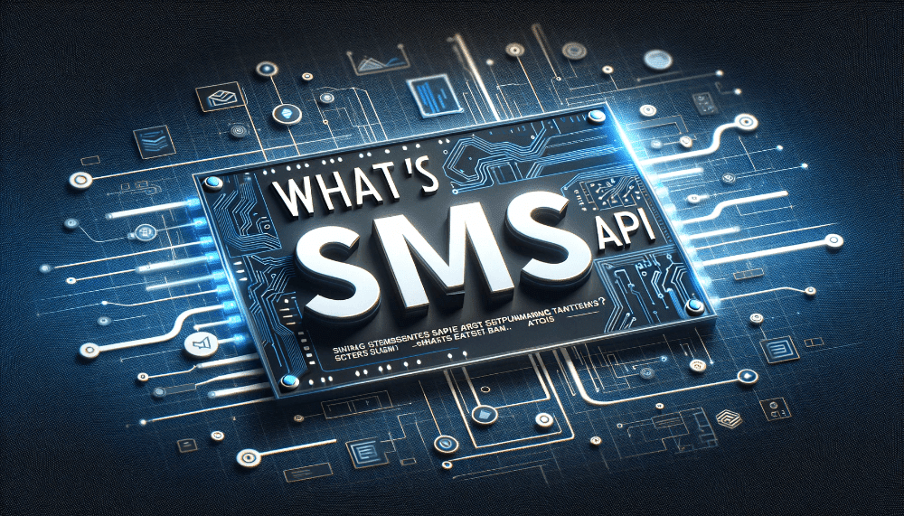What is SMS API?