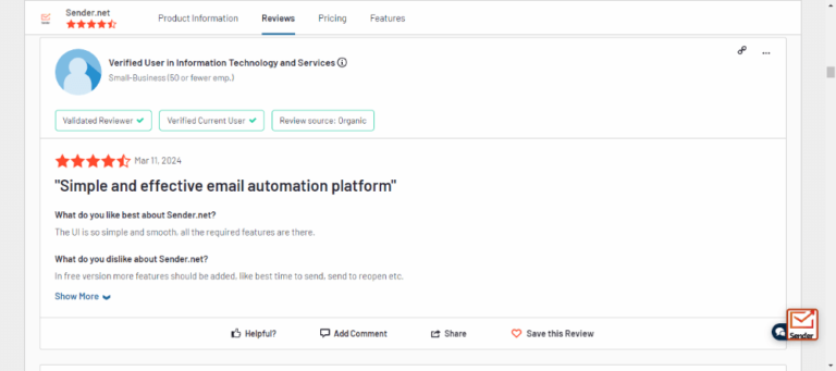Sender.net Review 2024: Is It the Right Choice for You?